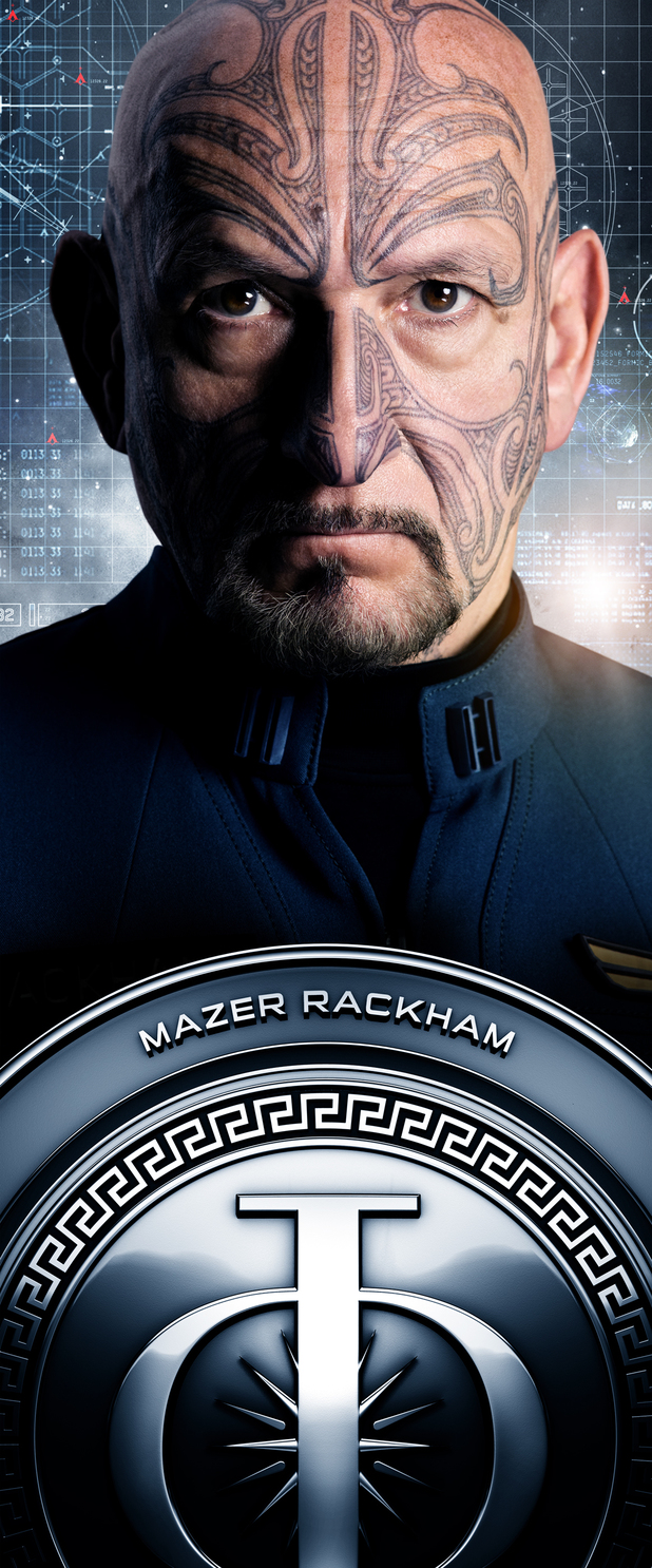 Ender's Game Characters Banners: Mazer Rackham - Ender's Game - Six ...