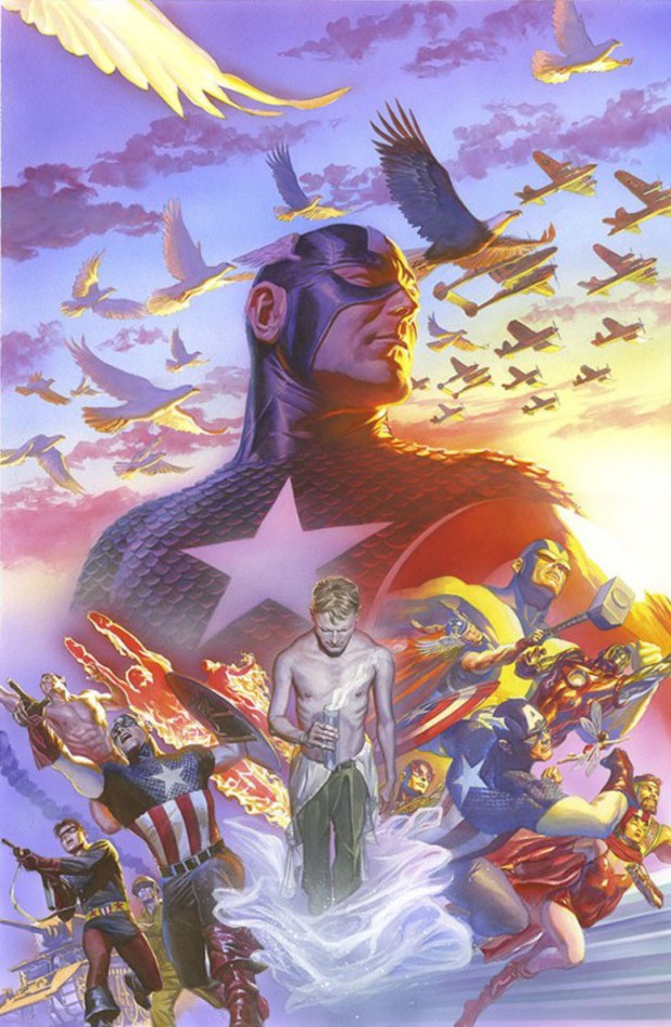 Captain America: Alex Ross Marvel 75 variant cover unveiled - Comics ... Captain America: Alex Ross Marvel 75 variant cover unveiled - Comics ...