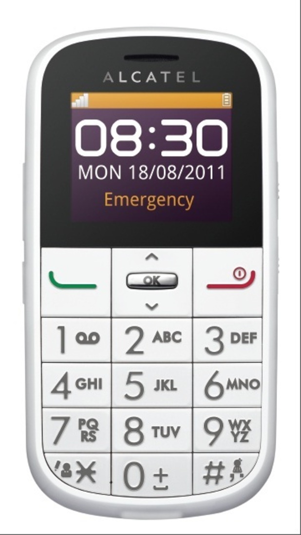 Alcatel announces 'big button' One Touch phone - Tech News - Digital Spy