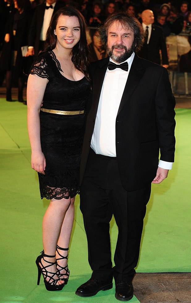 Peter Jackson and daughter Katie - The Hobbit: An Unexpected Journey ...