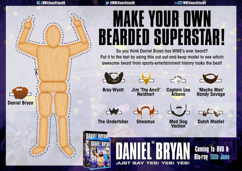 Who has the greatest WWE beard?